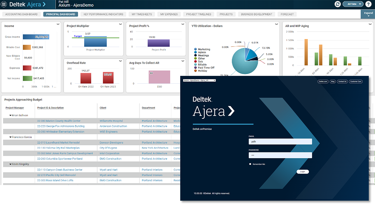 Ajera 10 0 New Modern Interface And Powerful New Features