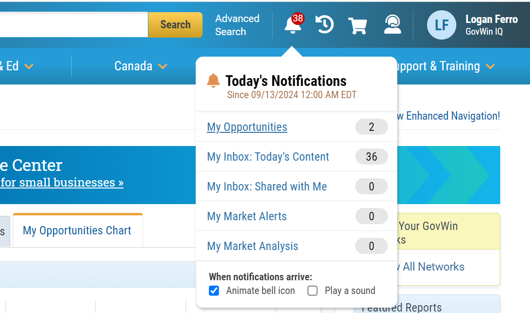 Faster Notifications and Deeper Spending Data in GovWin