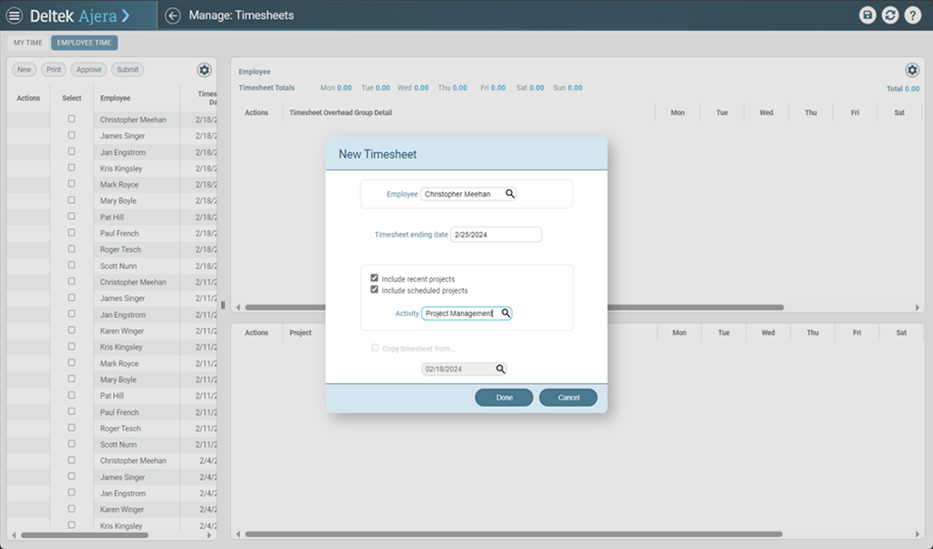 Deltek Ajera Recap from Deltek ProjectCon 2024