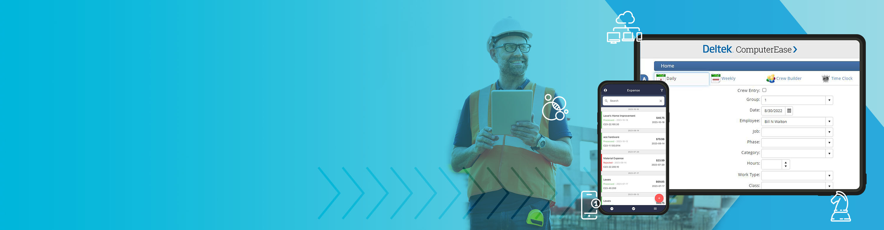 Mobile Construction Management | Deltek ComputerEase