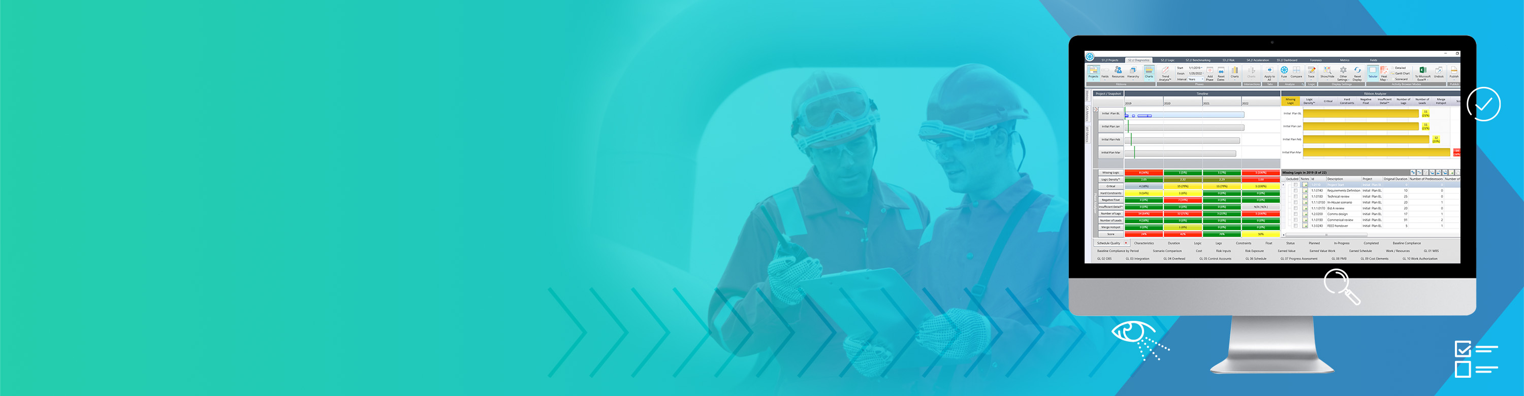 Project Schedule Analysis | Deltek Acumen Fuse