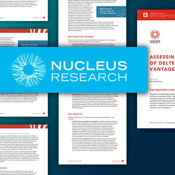 Nucleus ERP Value Matrix
