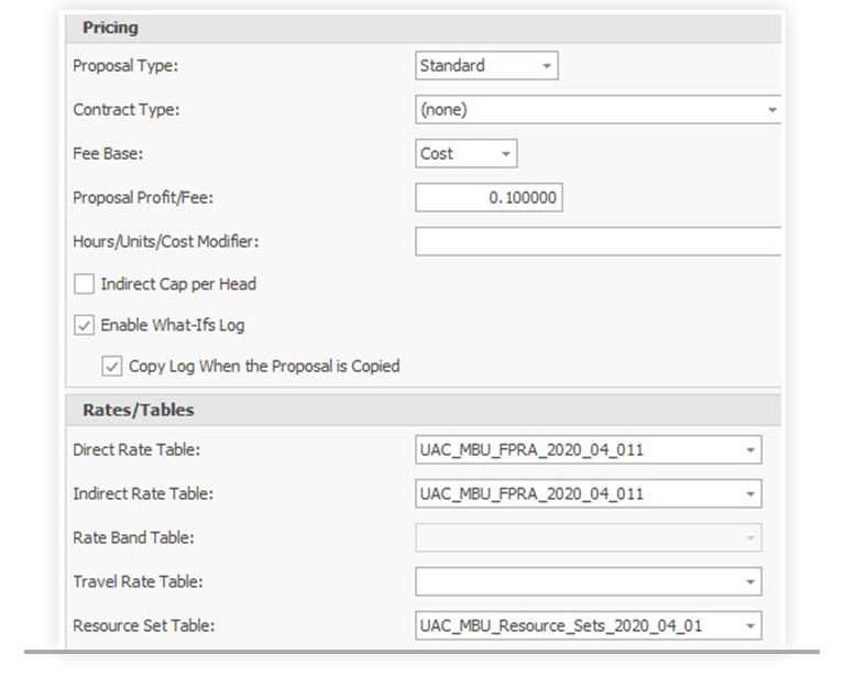 Contractor Edition | Deltek ProPricer