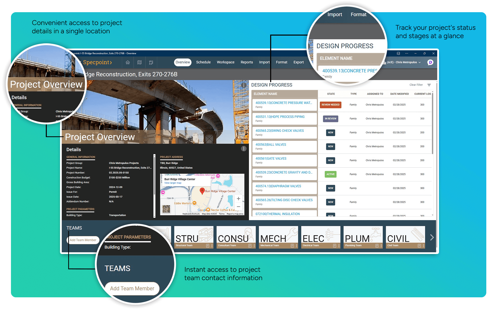 Infrastructure Spec Software | Deltek SpecText for Specpoint